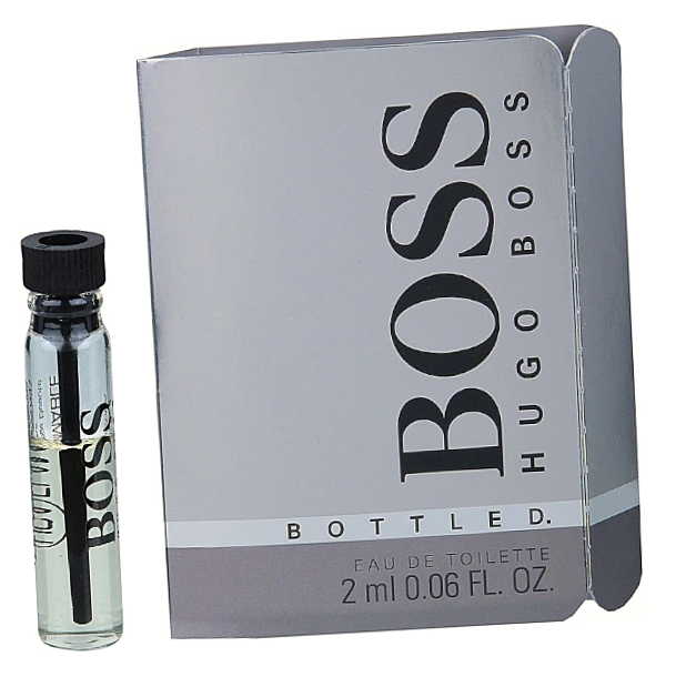 Мужская туалетная вода Хуго Босс Босс Ботлед 2 мл - Hugo Boss Bottled пробник