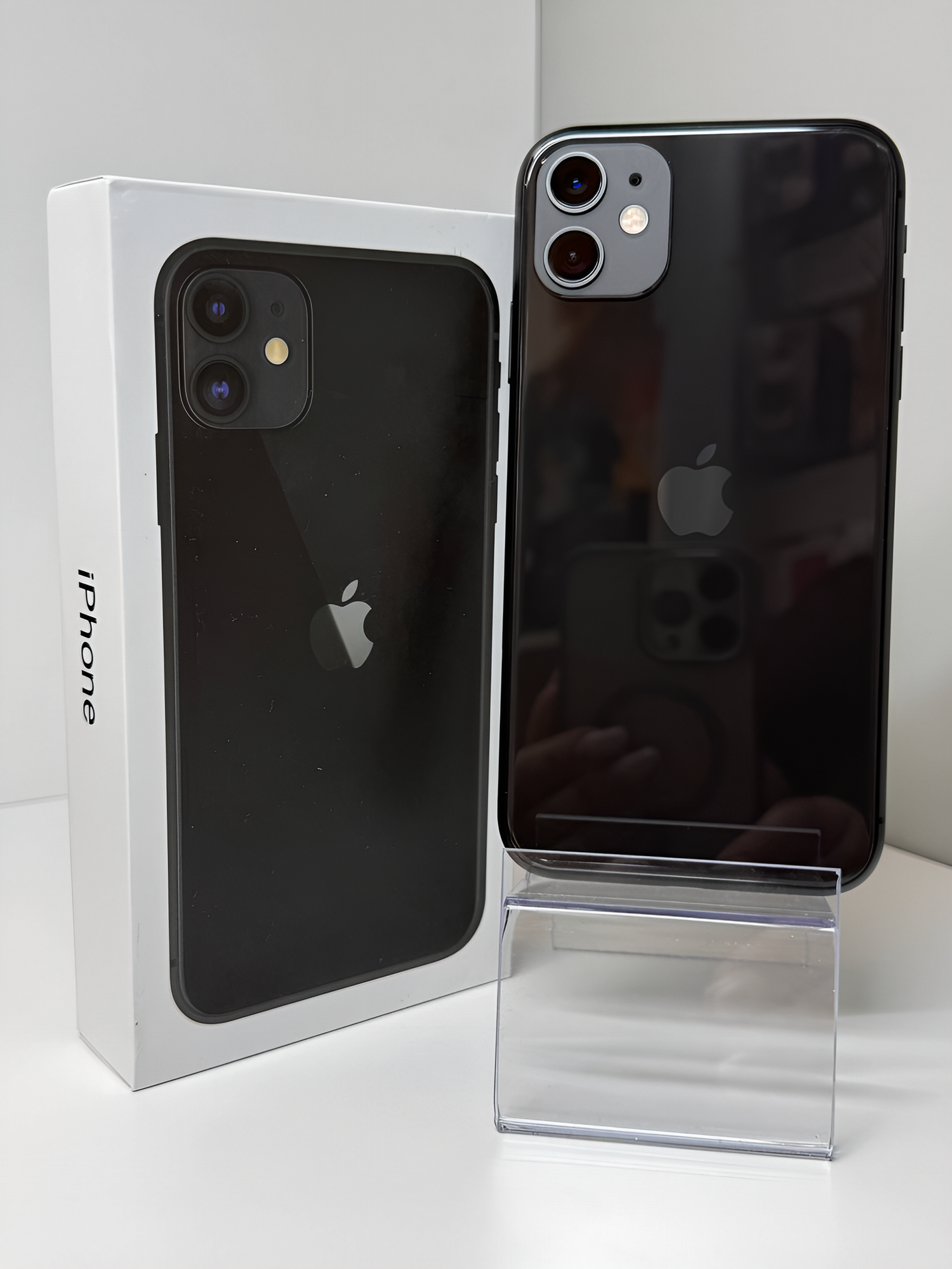Б/У Смартфон Apple iPhone 11 128 ГБ Черный / Айфон 11 / Телефон /