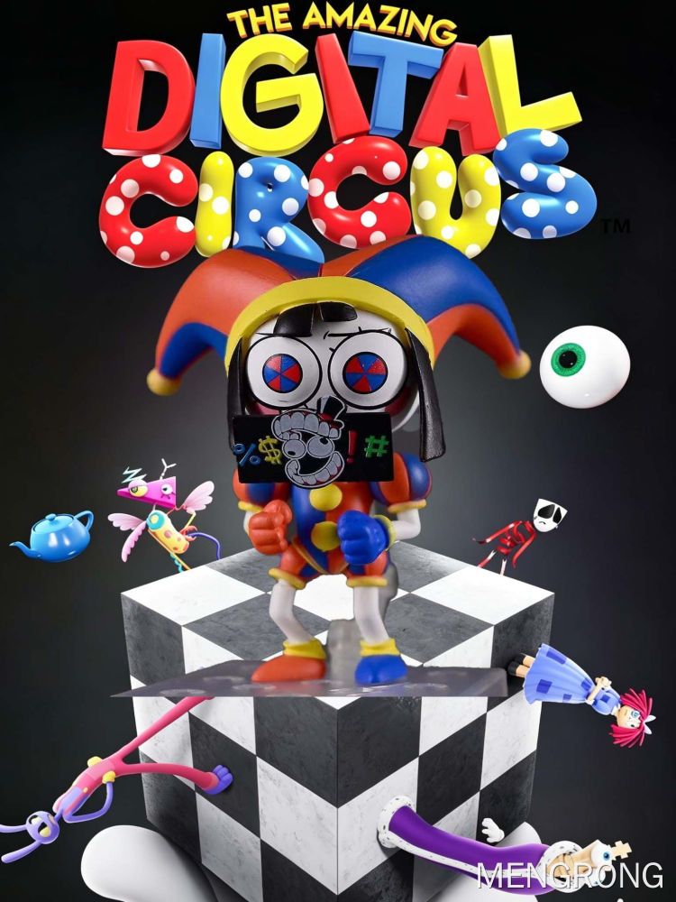 Фигурка The Amazing Digital Circus Кейн, игрушка-клоун, 1 шт, для коллекции и подарка, модель