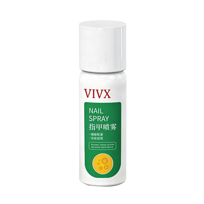 VIVX Нейл Спрей 50мл Глубокое Увлажнение Нежная Формула для Здоровых Ногтей Без Липкости