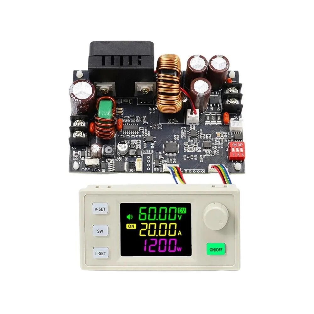 Регулируемый стабилизатор напряжения XY6020LV для станков с ЧПУ, источник питания постоянного тока 20 А/1200 Вт