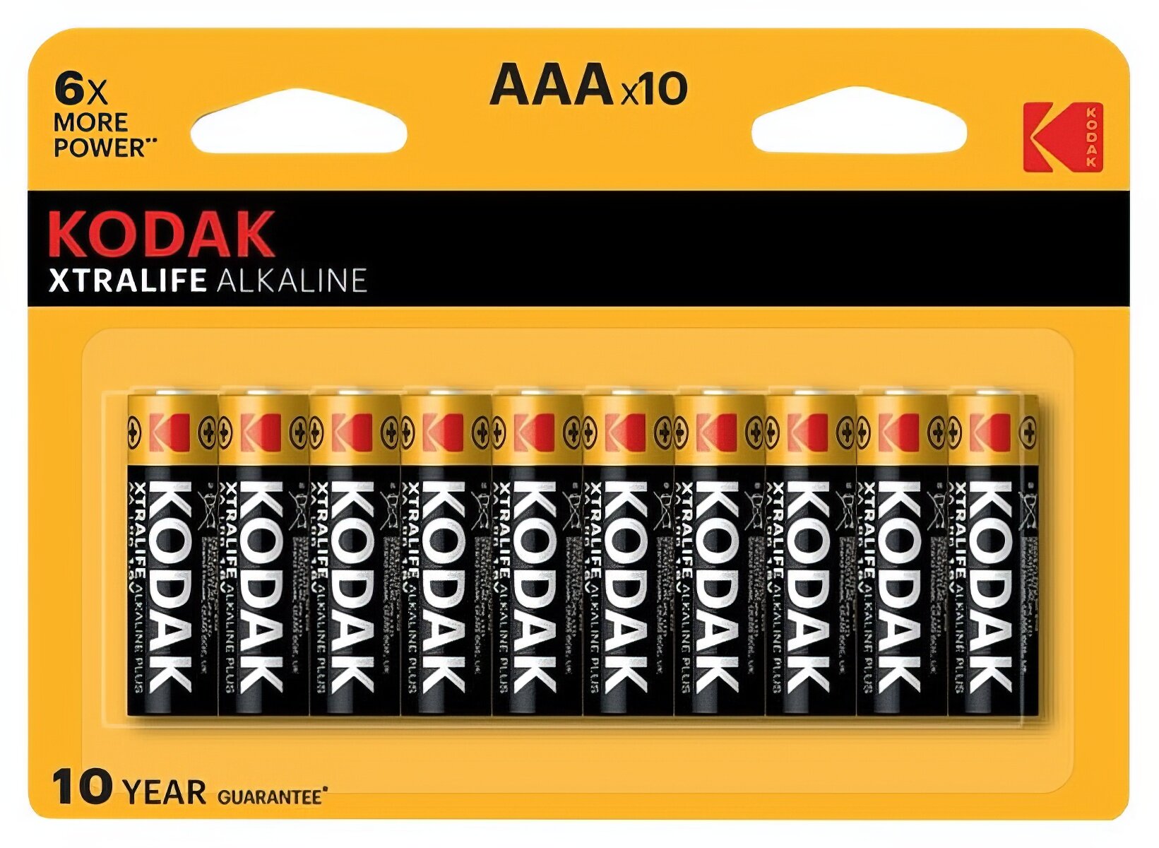 Батарейка KODAK LR03 AAA блистер 10шт