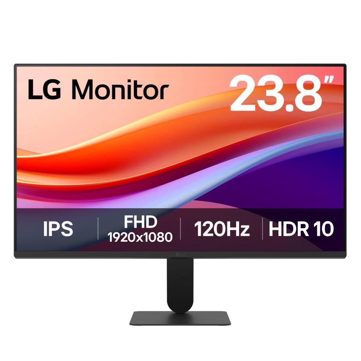 Монитор 23.8" LG 24U411A-B IPS, 1920x1080, 120Hz, 5ms, 250сd/m, 1500:1, HDR10 | VGA, HDMI(2.0) | ExPSU, Vesa 100, Black