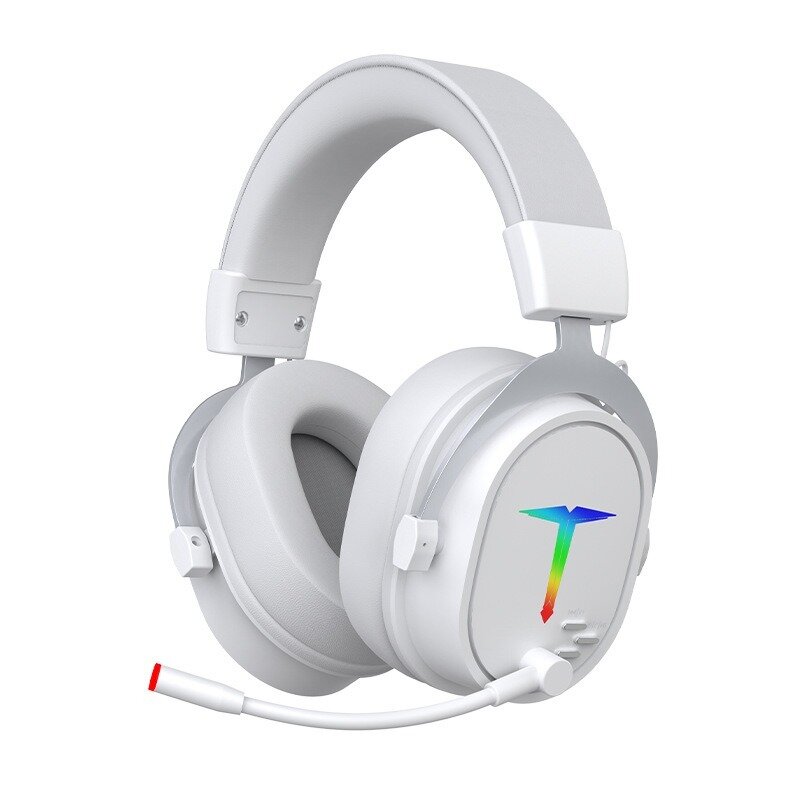 Игровые наушники беспроводные накладные G1000 с микрофоном, Bluetooth 5.3, 2.4 ГГц, RGB, 50 мм, более 20 ч