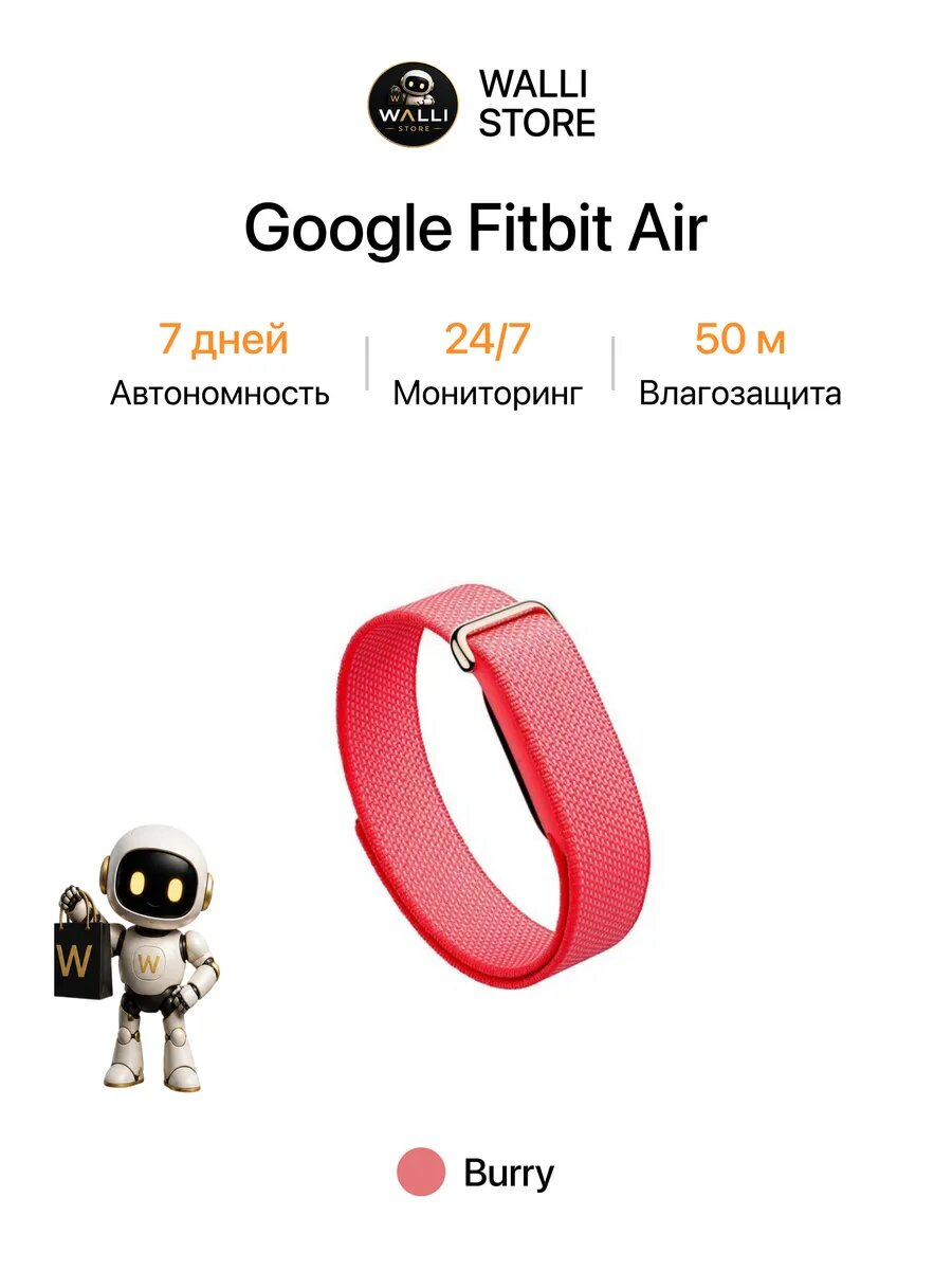 Фитнес-браслет Fitbit Air Berry