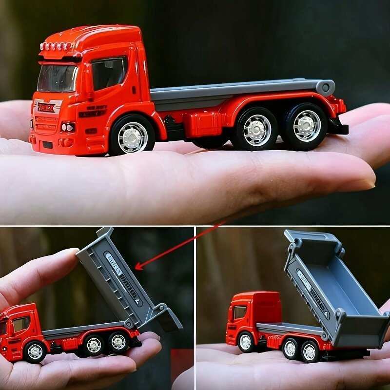 Модель автомобиля из сплава 1:64, самосвал