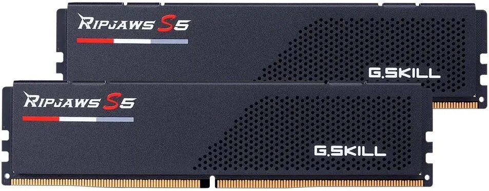 Модуль памяти DDR5 32Gb (2x16Gb) 6000Mhz G.Skill F5-6000J3636F16GX2-RS5K RIPJAWS S5 Black