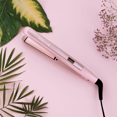 Выпрямитель для волос Remington Coconut Smooth S5901, белый, 1 шт