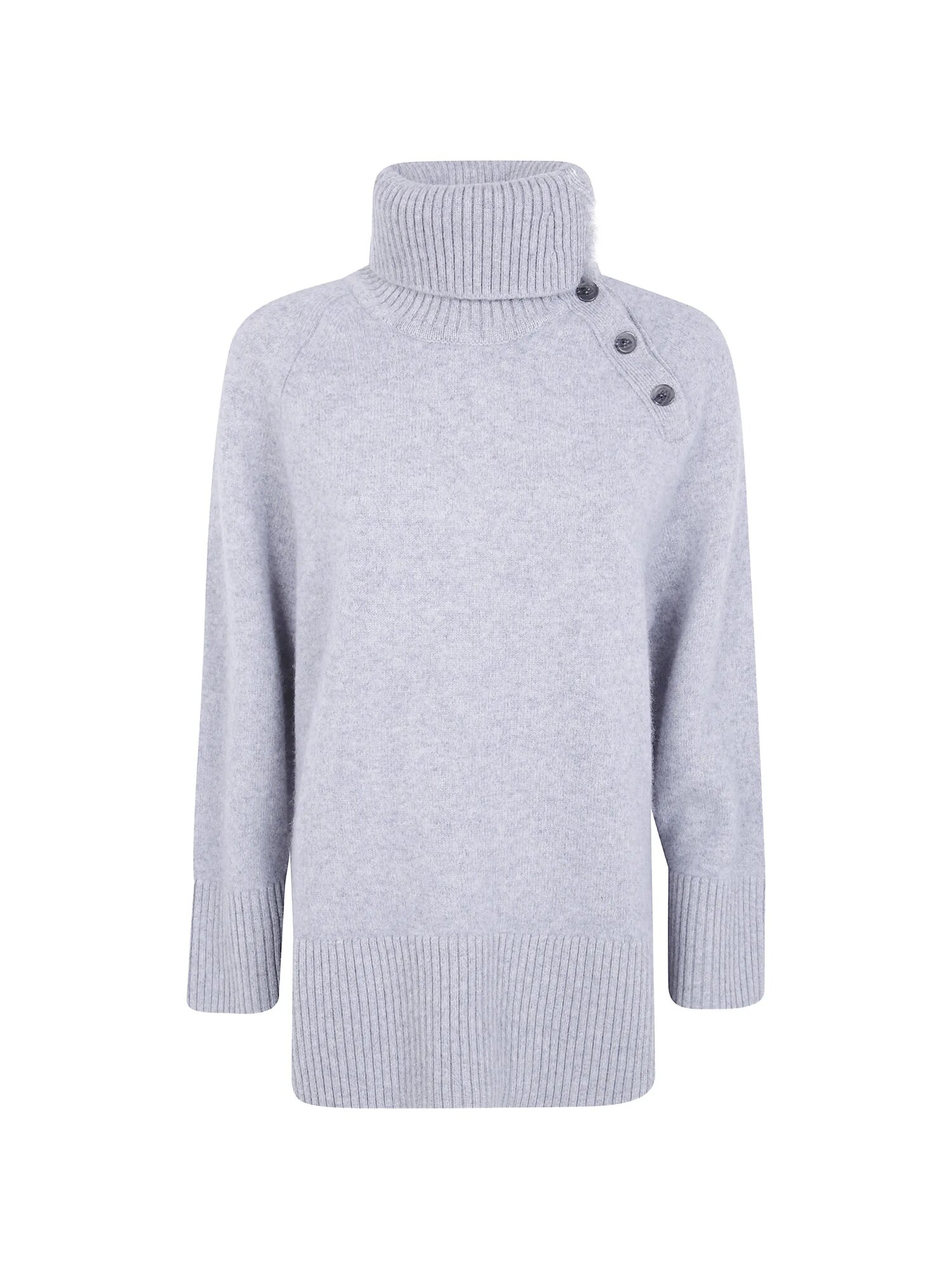 Свитер EMPORIO ARMANI Button-detail roll-neck sweater