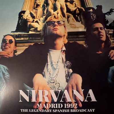 Nirvana - Madrid 1992 The Legendary Spanish Broadcast, 2LP Gatefold, BLACK LP