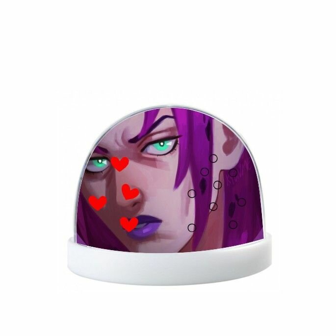 Водяной шар Невероятные приключения ДжоДжо, JoJo’s Bizarre Adventure №3, Блестки-сердечки
