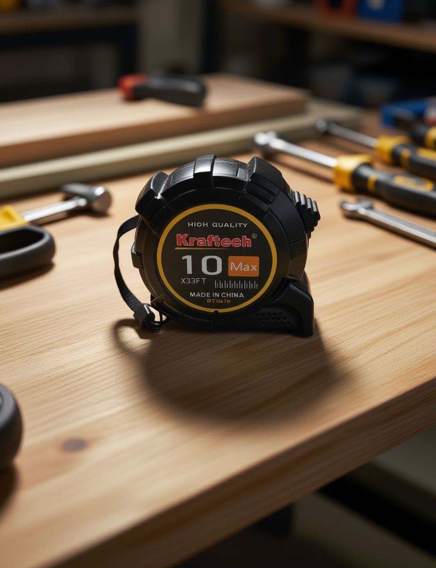 KRAFTECH Измерительная рулетка Строительная 10м x 25мм