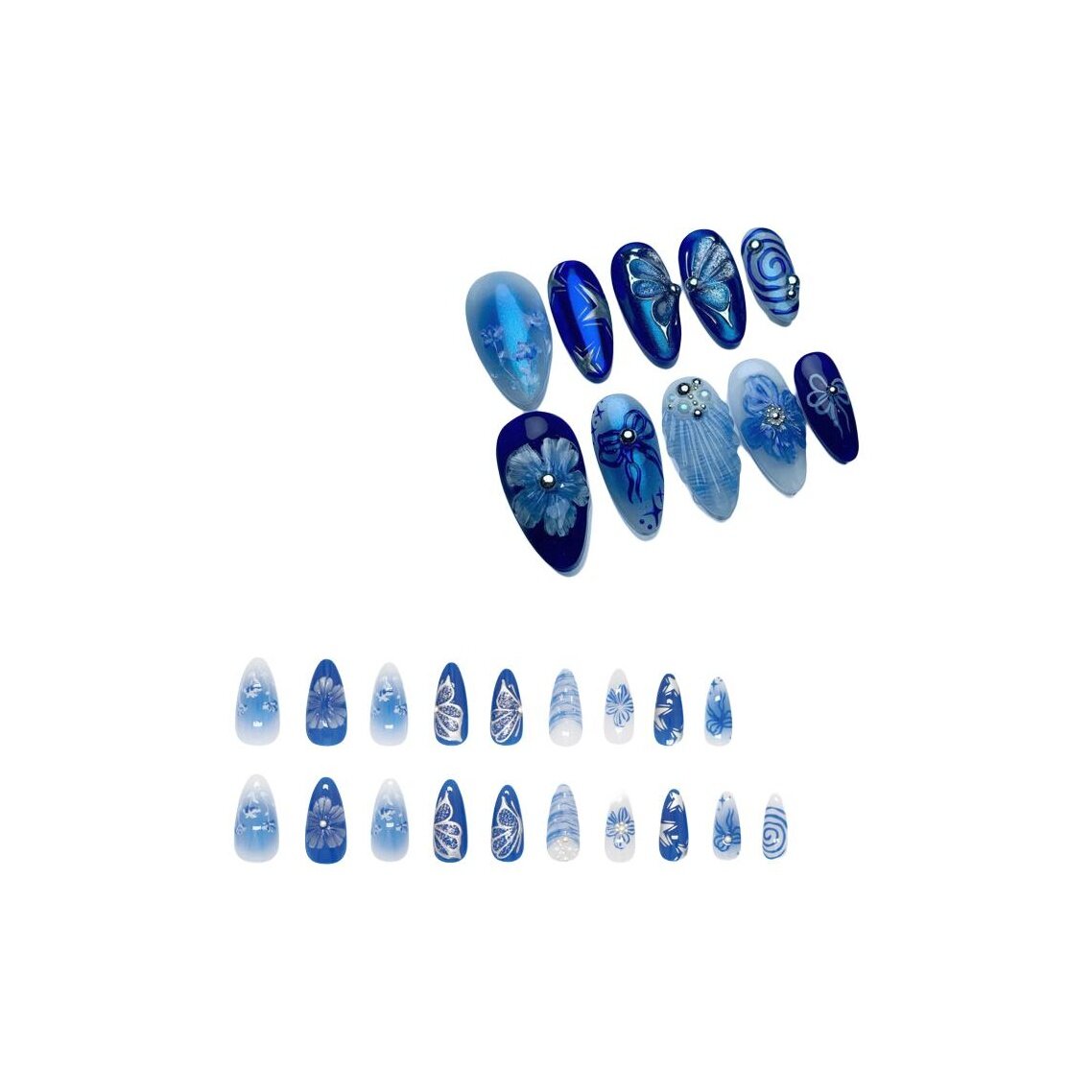 Накладные ногти OXXI M