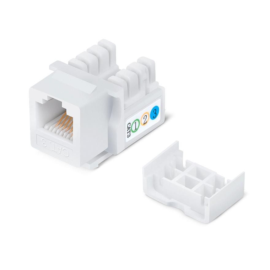 Разъем Ethernet Cabeus KJ-RJ12-90