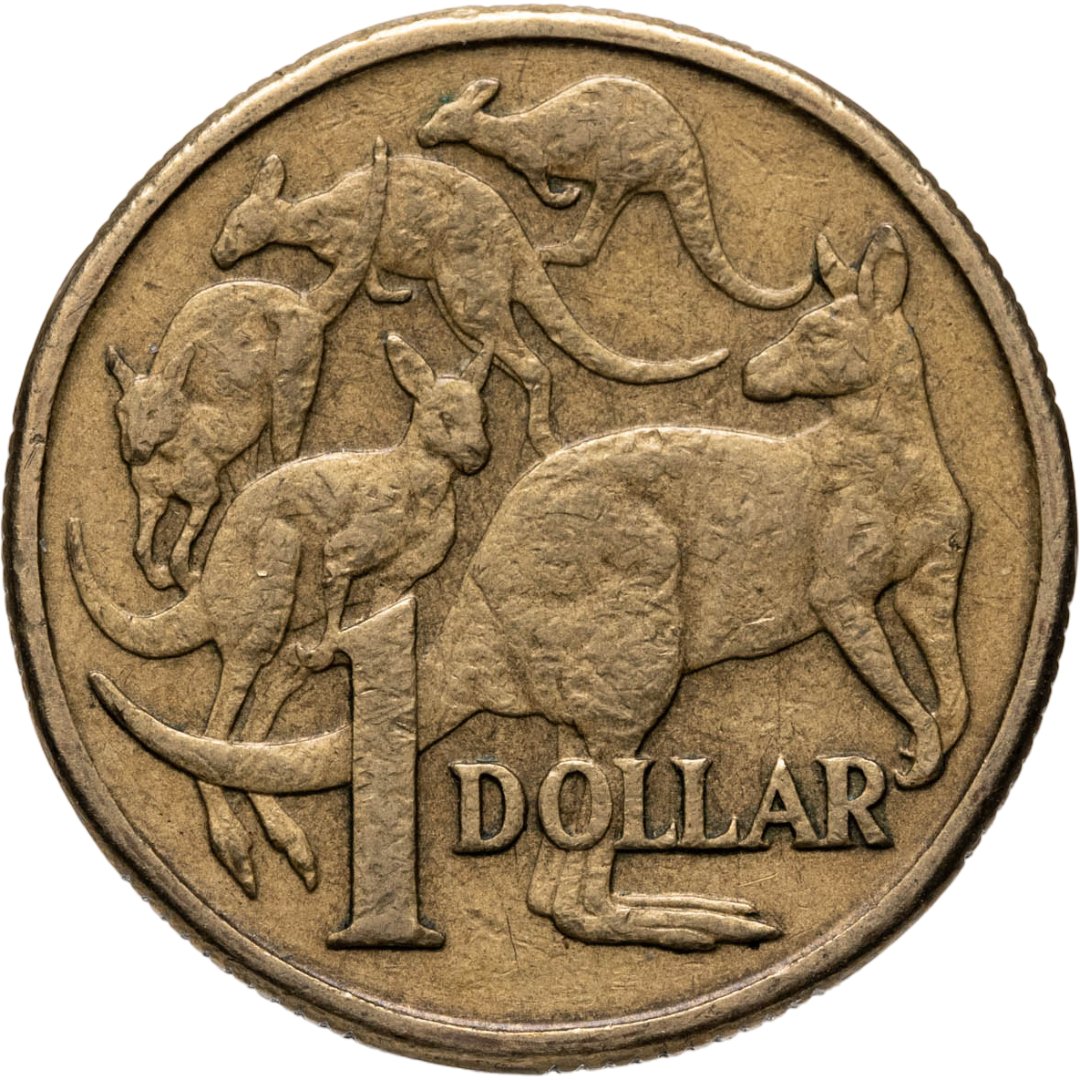 Австралия 1 dollar доллар 1984, Алюминиевая бронза, в сохранности VF