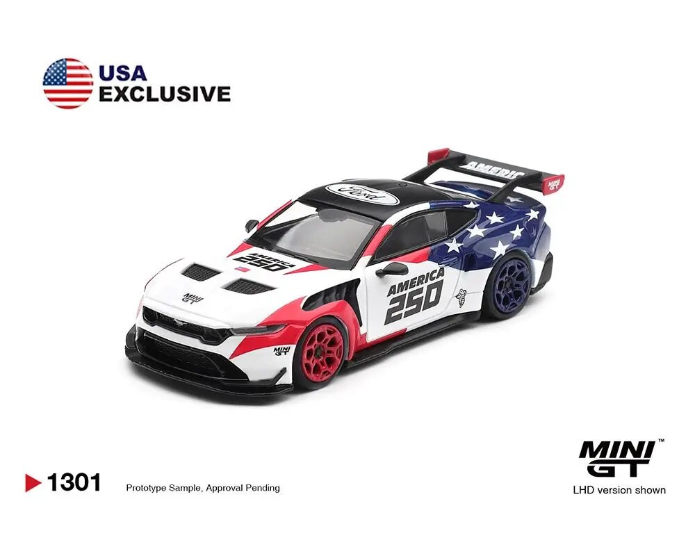 Статичная модель автомобиля Ford Mustang GTD 1:64 TSM MODEL