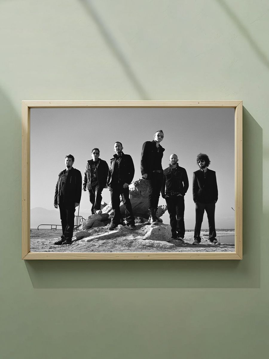 Постер, плакат на стену "Linkin Park Рок Группа" 42 см х 29,7 см (А3), Без Рамы