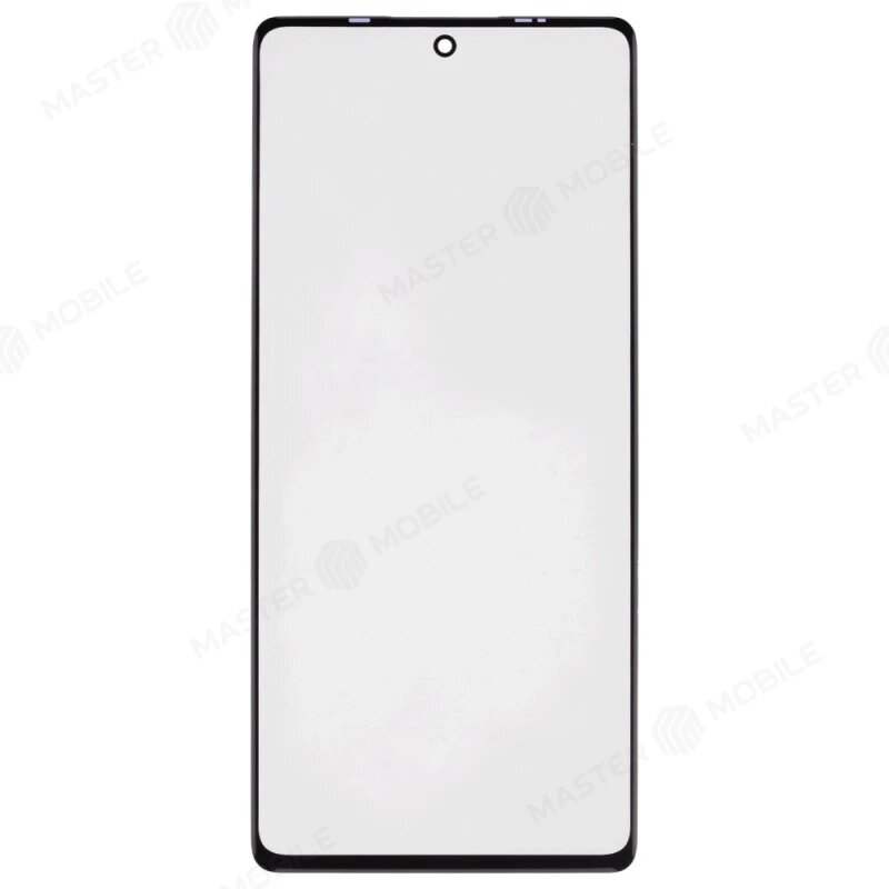 Стекло модуля для Tecno Phantom X2 5G (AD8) + OCA (черный)