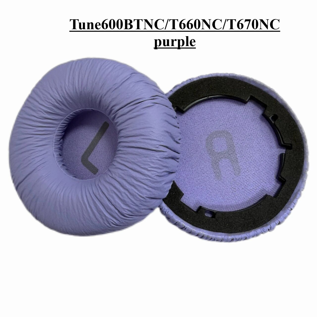 Сменные амбушюры и подушка для оголовья Ivinxy для JBL Tune600BTNC T660NC T670NC T600-Earpads-purple
