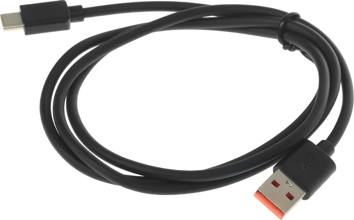Кабель Buro USB Type-C (m) - USB (m), 1м, 3A, черный