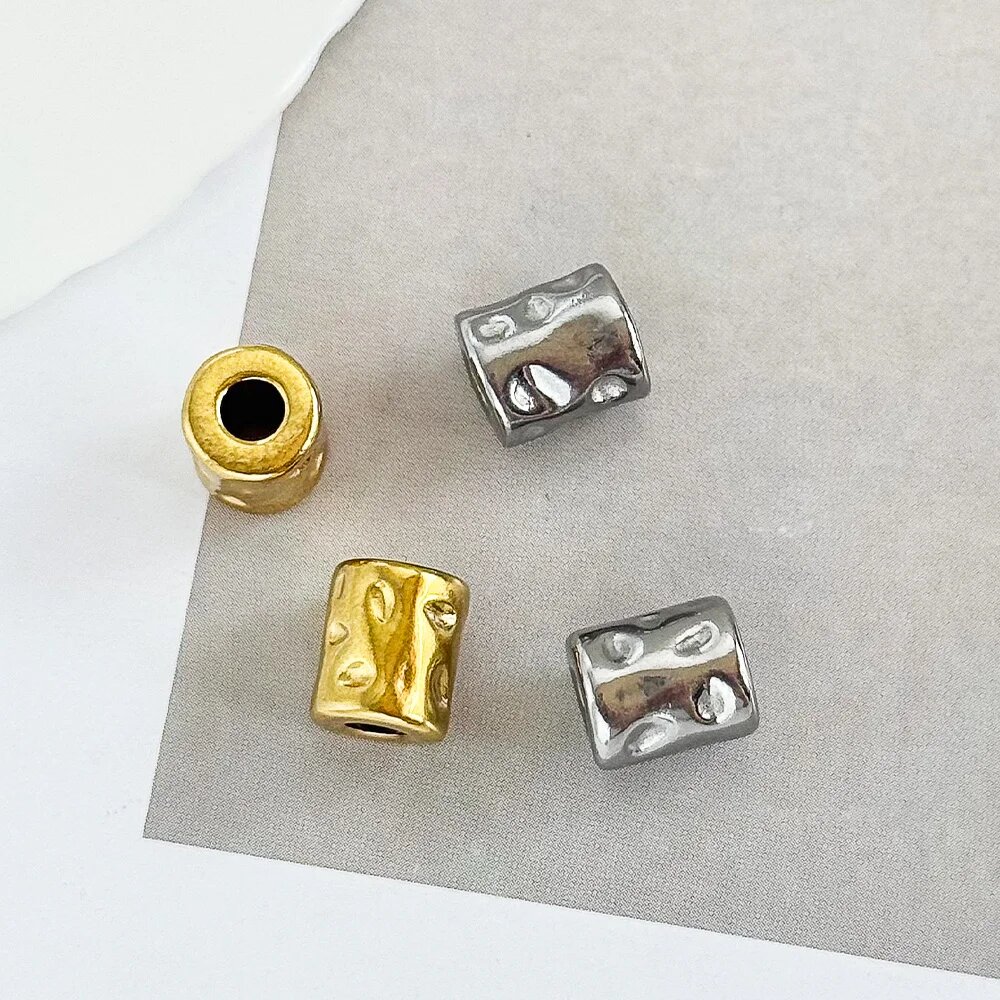 Бусины из нержавеющей стали Cordial Design для браслетов 5X5MM Random Mix
