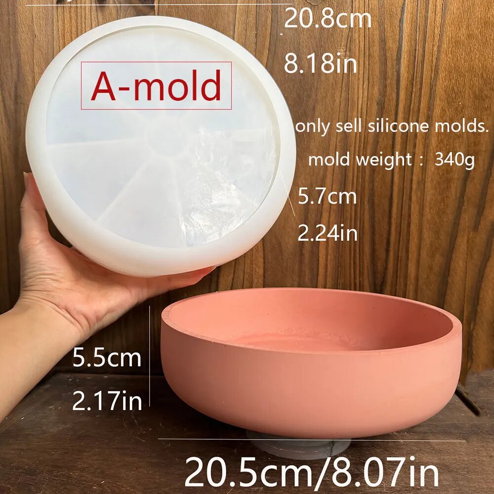 Силиконовая форма A-mold для литья 20.8x5.7 см
