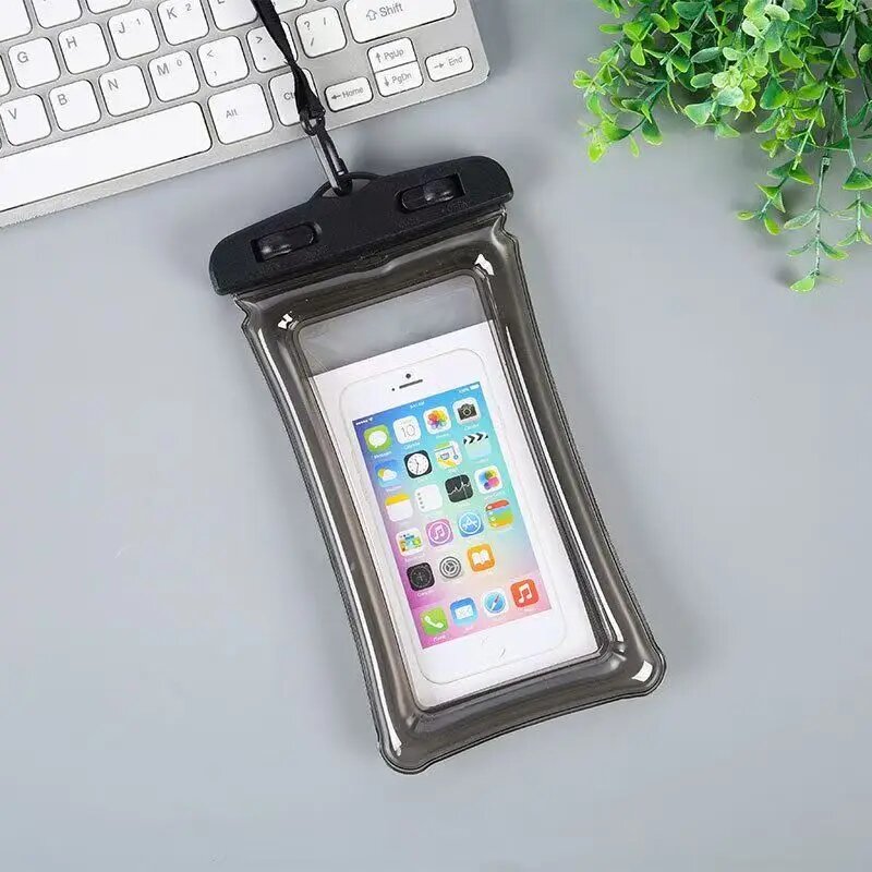 Водонепроницаемый чехол для iPhone/Samsung/Xiaomi, черный
