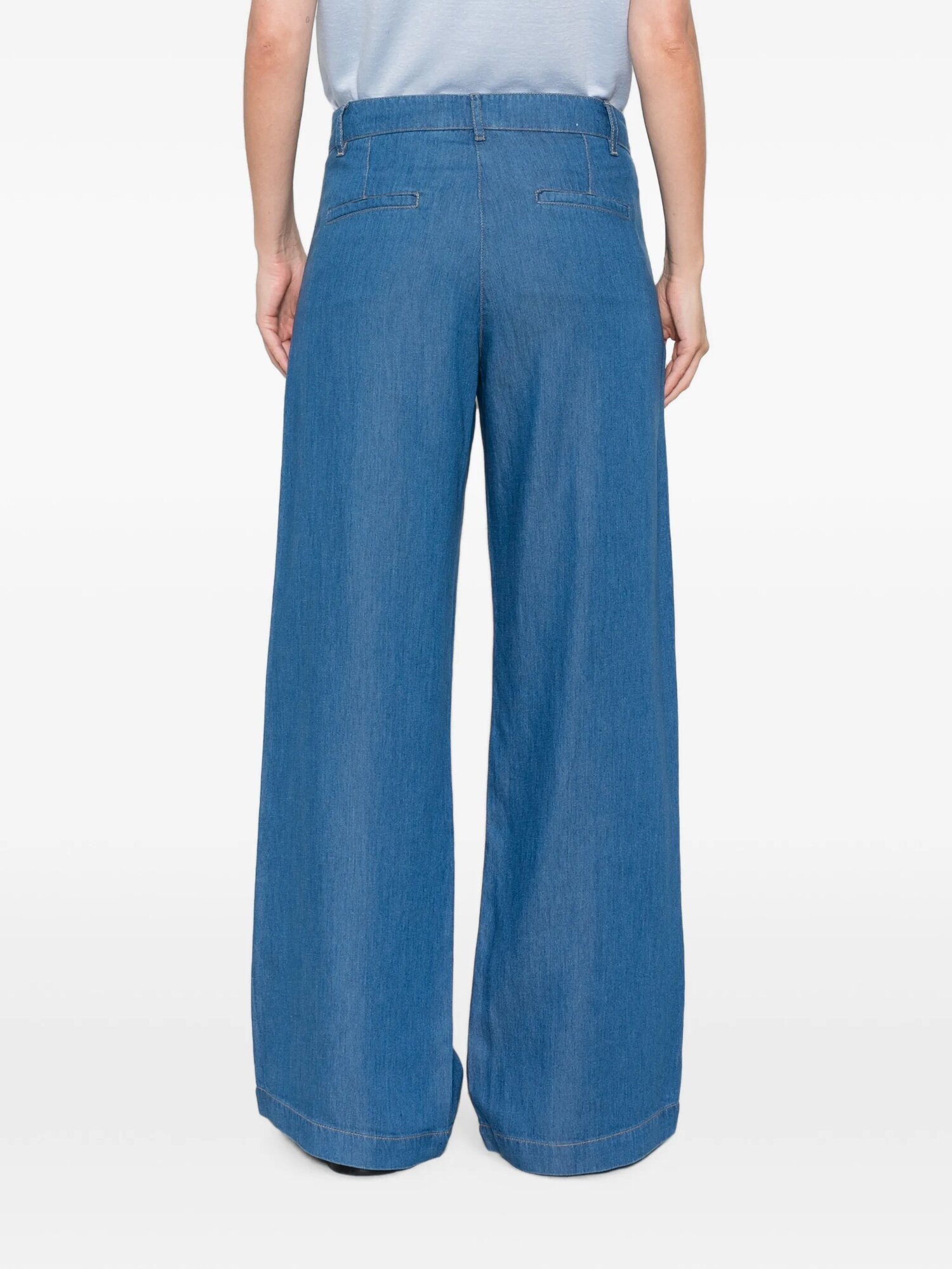 Джинсы Maison 123 Adele wide-leg jeans, размер 44, синий — фото 1