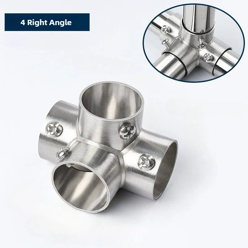 Соединитель 4 Right Angle из нержавеющей стали 19 мм