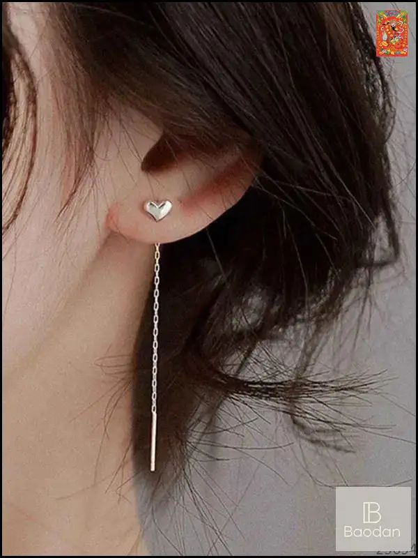 Серьги цепочки