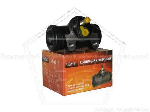 Цилиндр тормозной задний для а/м газ 3307, 3309, 4301, паз 3205 пер/зад keno (kng-3502040-81)