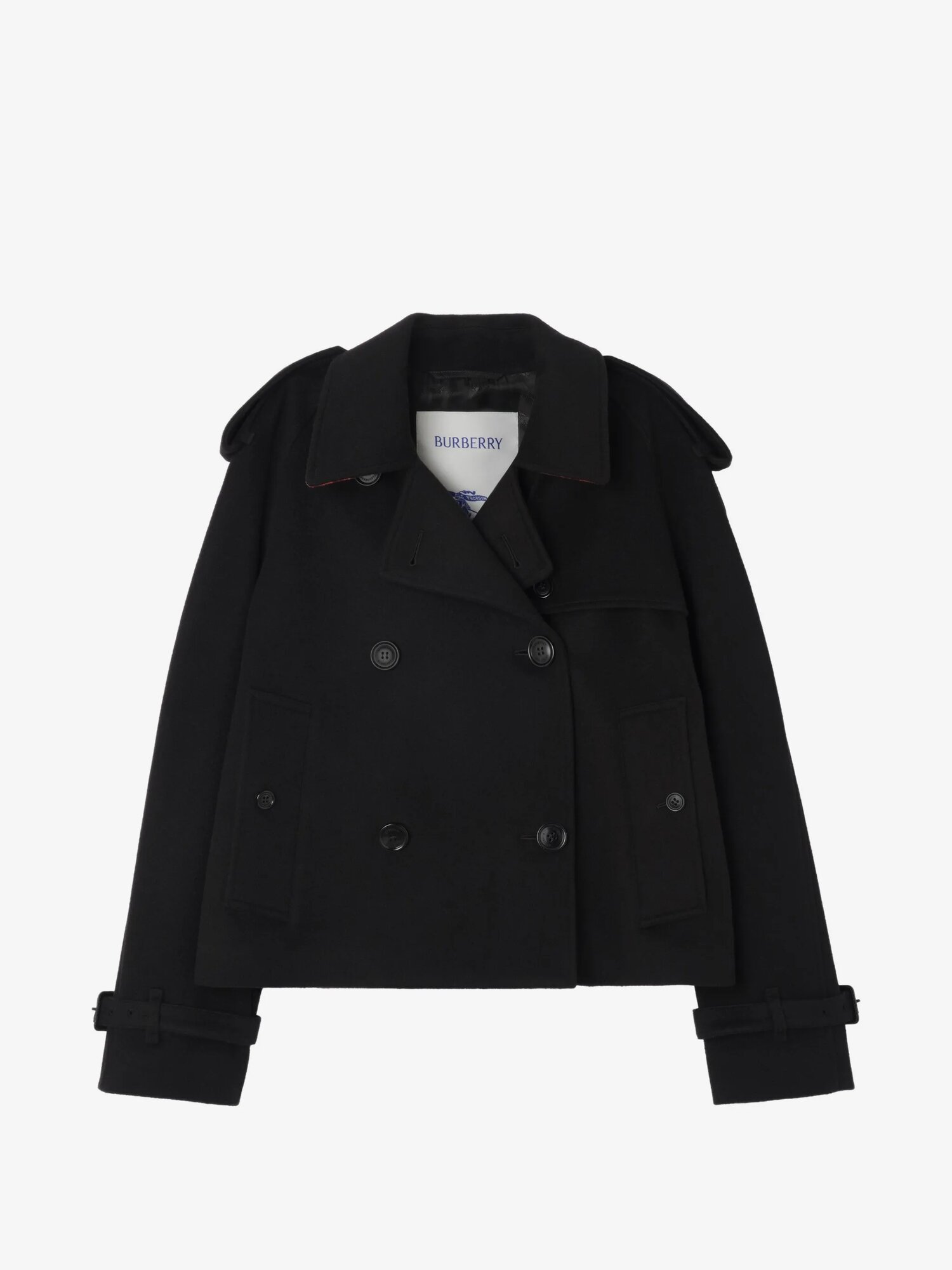 Куртка Cropped cashmere Mayfair trench jacket