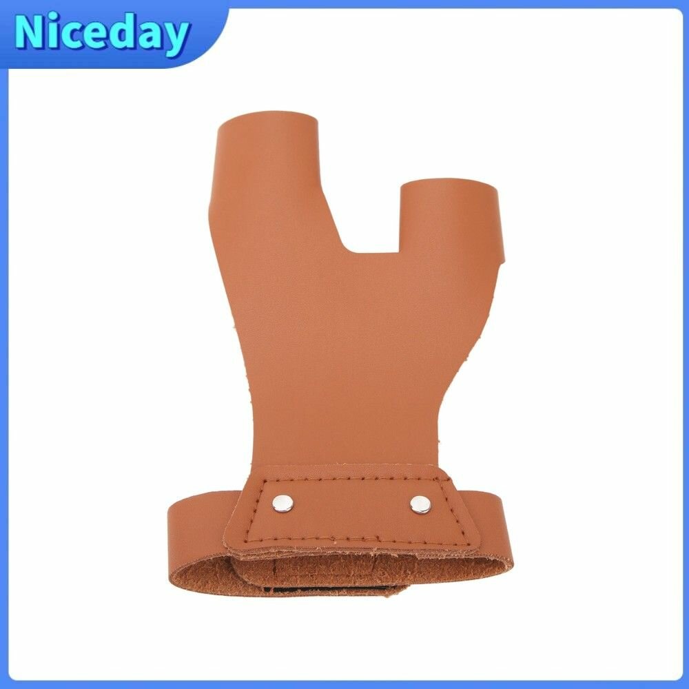 Перчатка для стрельбы, 2 пальца, коричневый