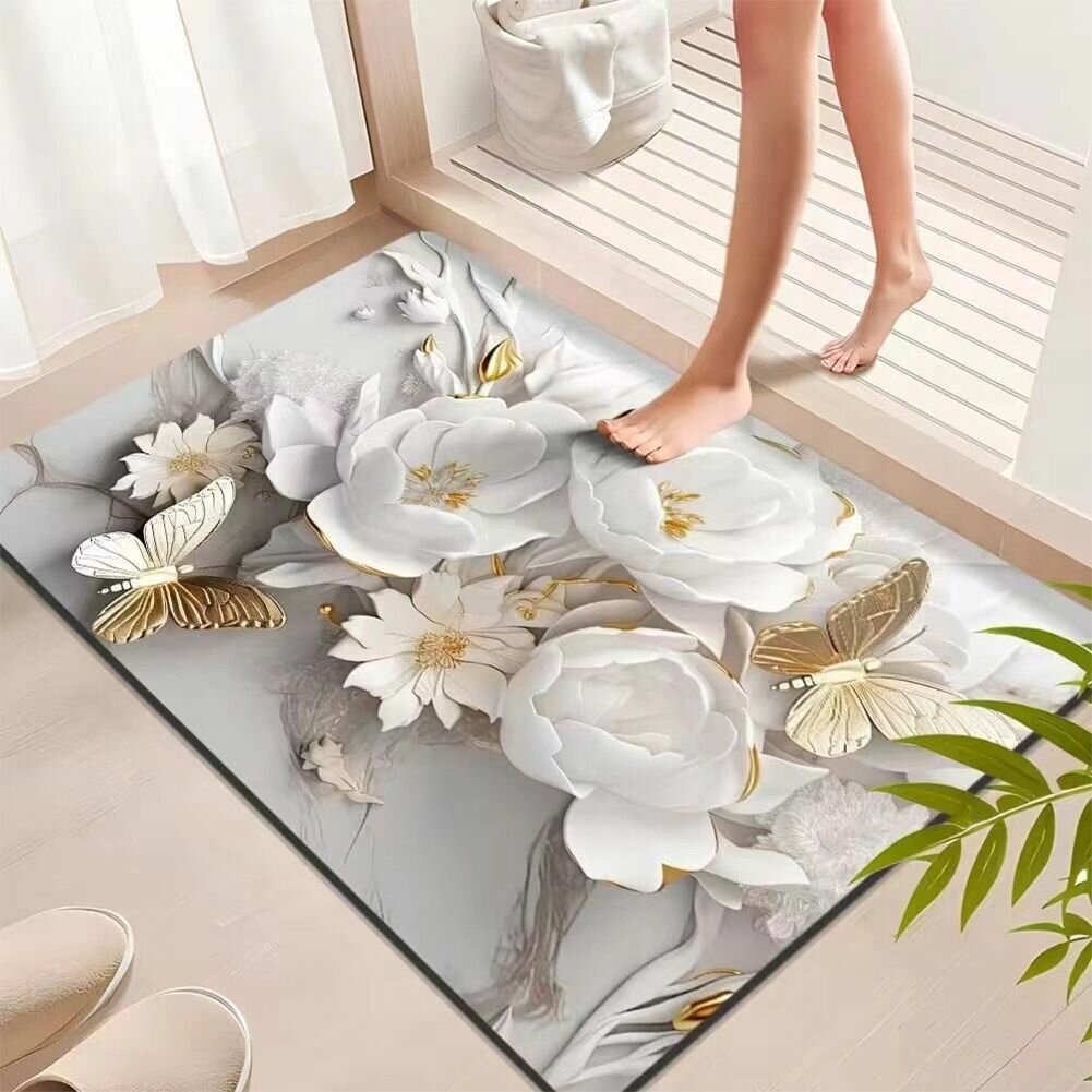 3d цветочный ковер