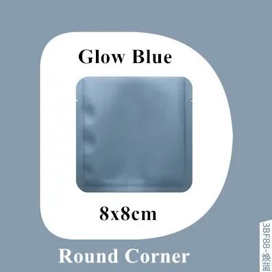 Пакеты из алюминиевой фольги 100 шт. Голубой, Style W