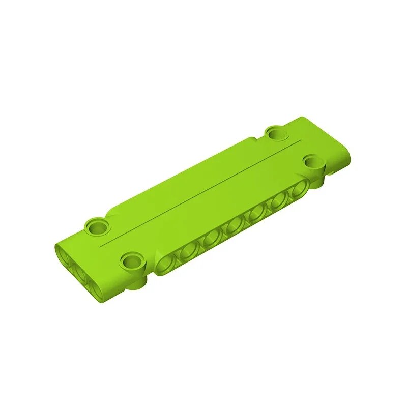 Техническая панель Gobricks 3x11x1, Зеленый (042)