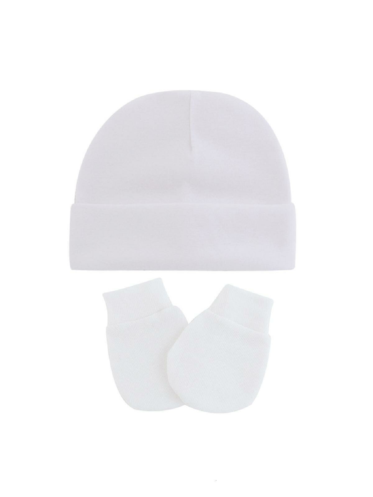 Детские защитные перчатки-царапки, Белый