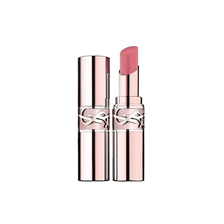 Блеск для губ женский SAINT LAURENT Pink Tube Love Glow Soft Light, увлажняющий глянцевый, розовый