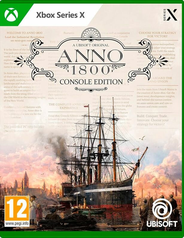 Игра Anno 1800. Console Edition (русская версия) для Xbox Series X
