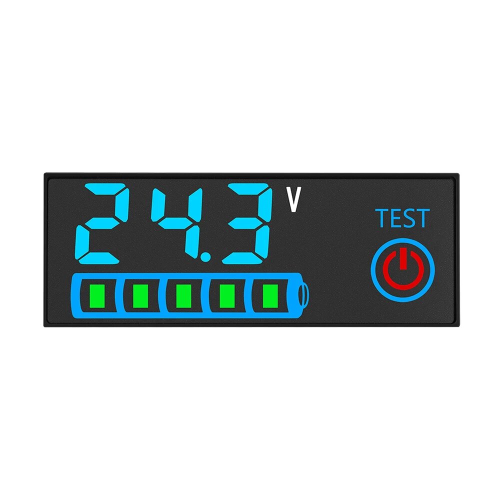 Индикатор напряжения DC 7-55V 24.3V