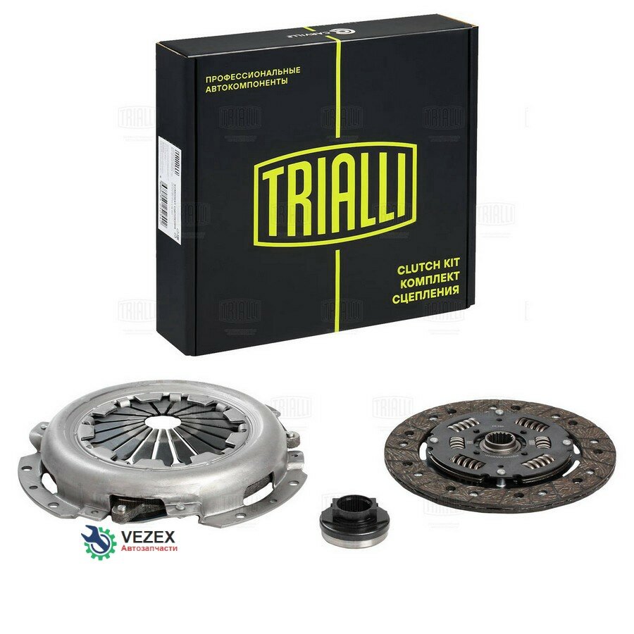 TRIALLI FR790 Сцепление в сборе (кмпл.) для а/м Lada Granta (10-)/Kalina II (13-) (КПП с тросовым приводом) Lada Granta (10-)/Kalina II (13-) (КПП с тросовым приводом) (FR 790)