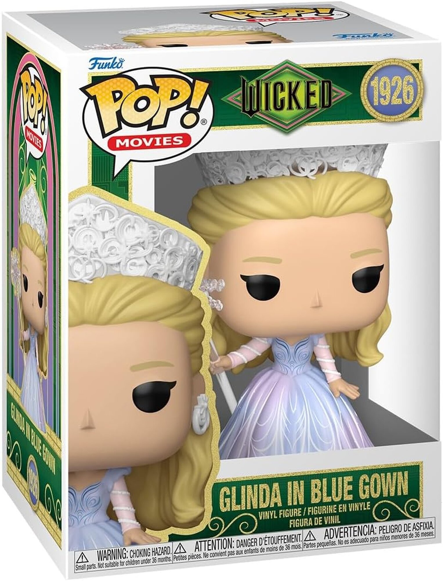 Фигурки Funko Pop MOVIES - Коллекционная фигурка WICKED Глинда в синем платье - Фанко 1926