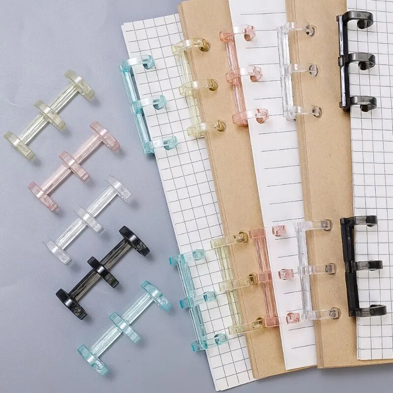 Переплетное кольцо с 3 отверстиями и большим шагом, 1 шт.