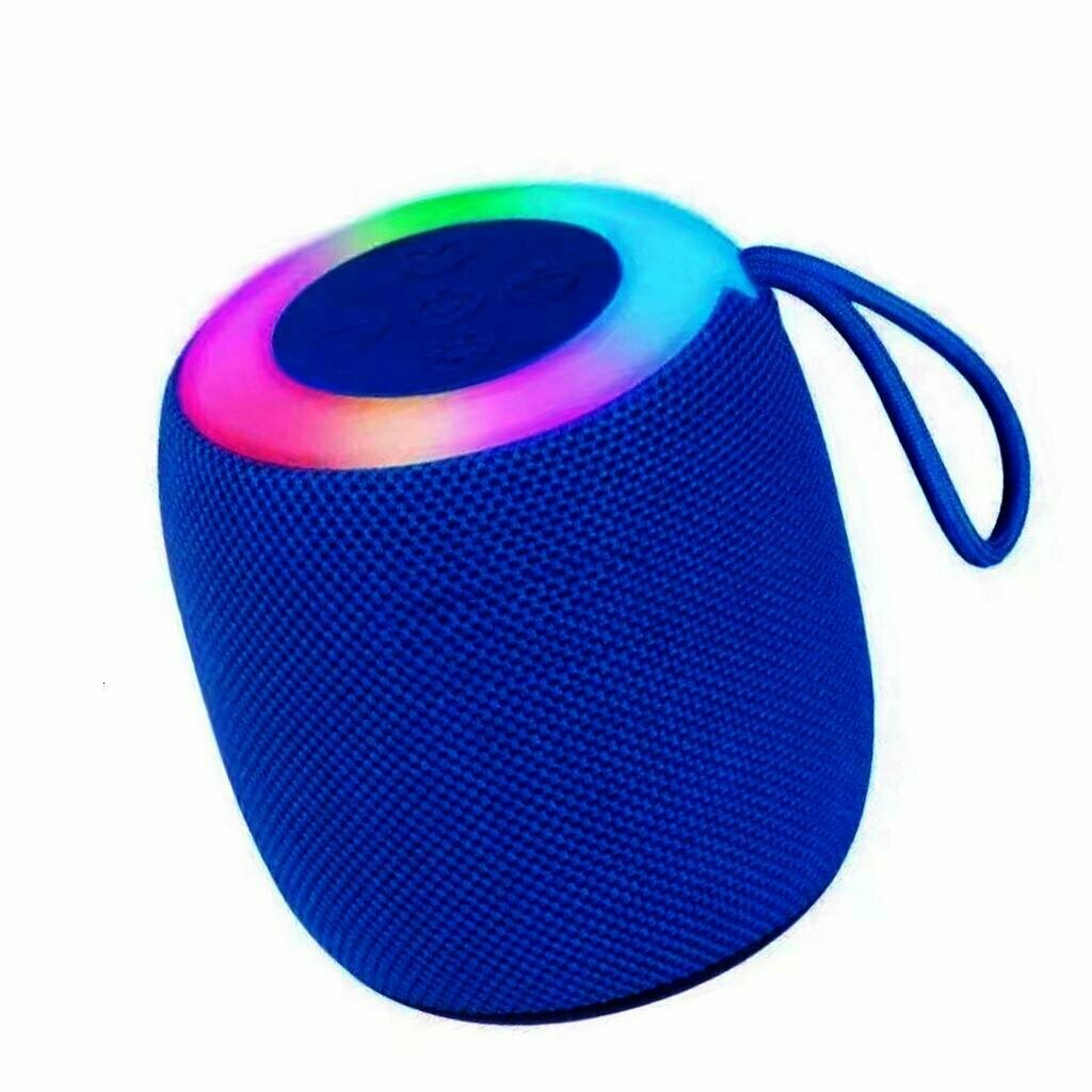 Bluetooth-колонка Bass Boosted для дома, путешествий и улицы, Синий