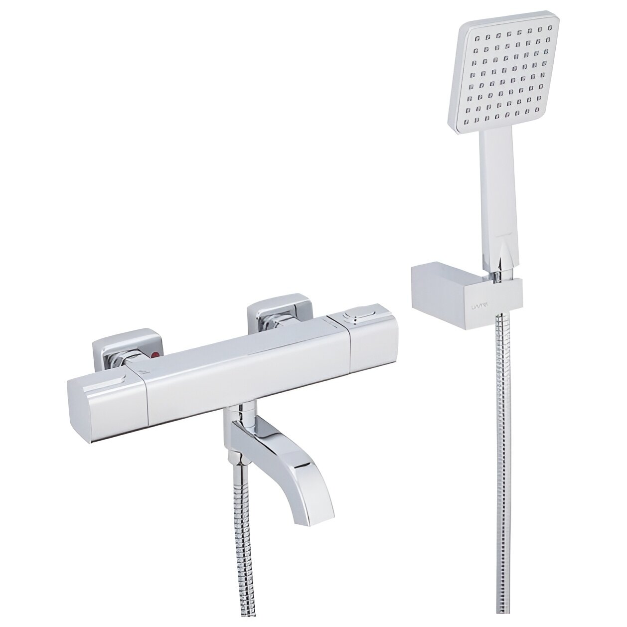 Смеситель для ванной с термостатом Gappo Thermo G3JL29TG1, хром