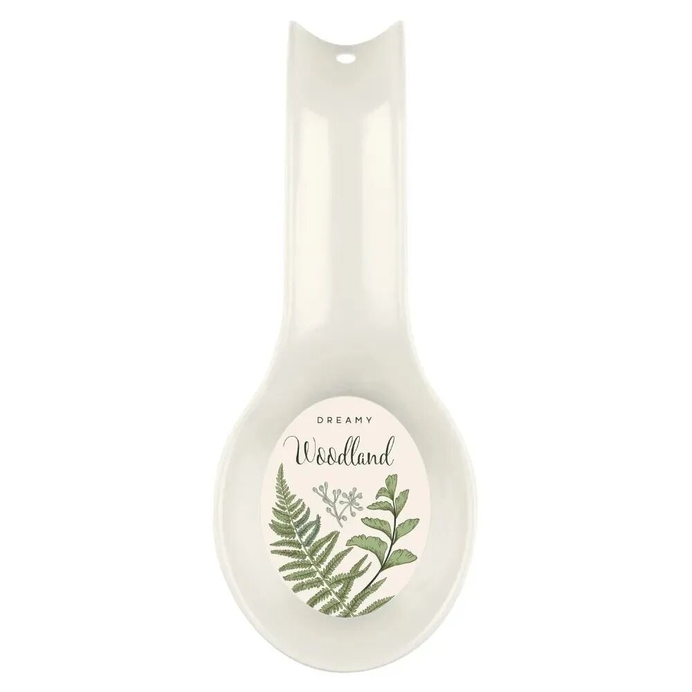 Подставка для ложки "Dreamy Woodland" 200х35 мм, светло-серая, пластик