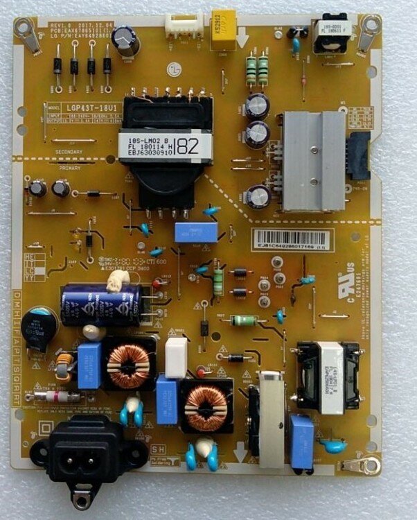 Блок питания EAX67865101 EAY64928601 LGP43T-18U1