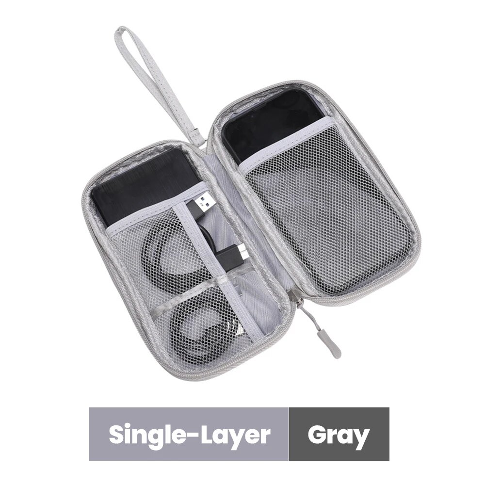 Органайзер для кабелей Single layer Gray