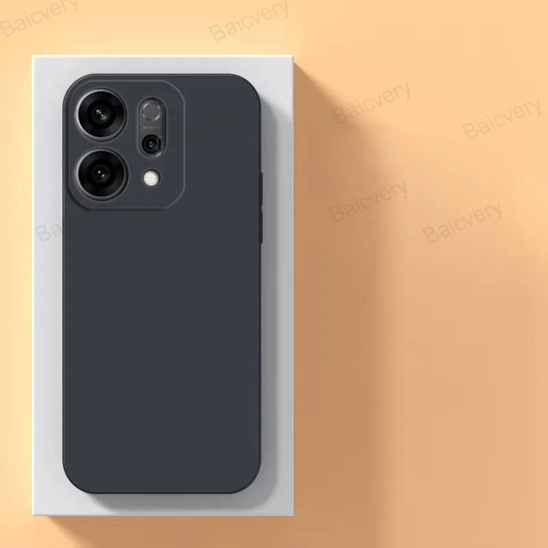 Чехол для OPPO Reno 14 5G/14 Pro 5G/14 F 5G, серый, TPU