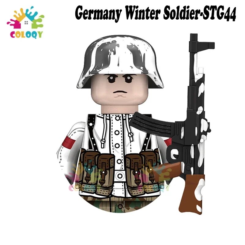 COLOQY Зимний немецкий солдат STG44, 1 PCS